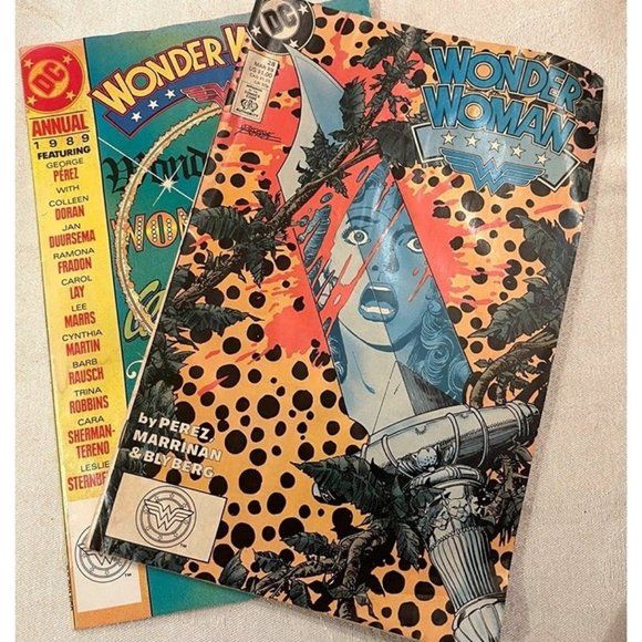 Marvel | Other | Vintage Wonderwoman Comic Books Bundle Of 2 | Poshmark